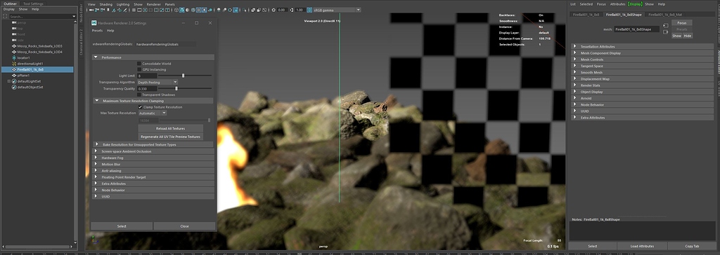 Maya Depth of Field Viewport 2.0 - Maya - Tech-Artists.Org