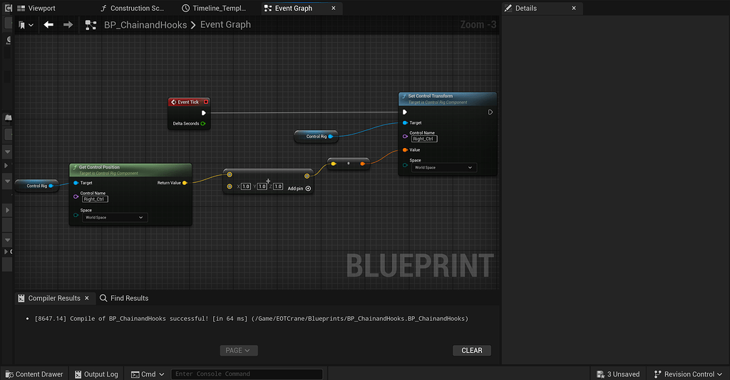 Unreal Engine - Attaching a chain to another object. - Coding - Tech-Artists.Org