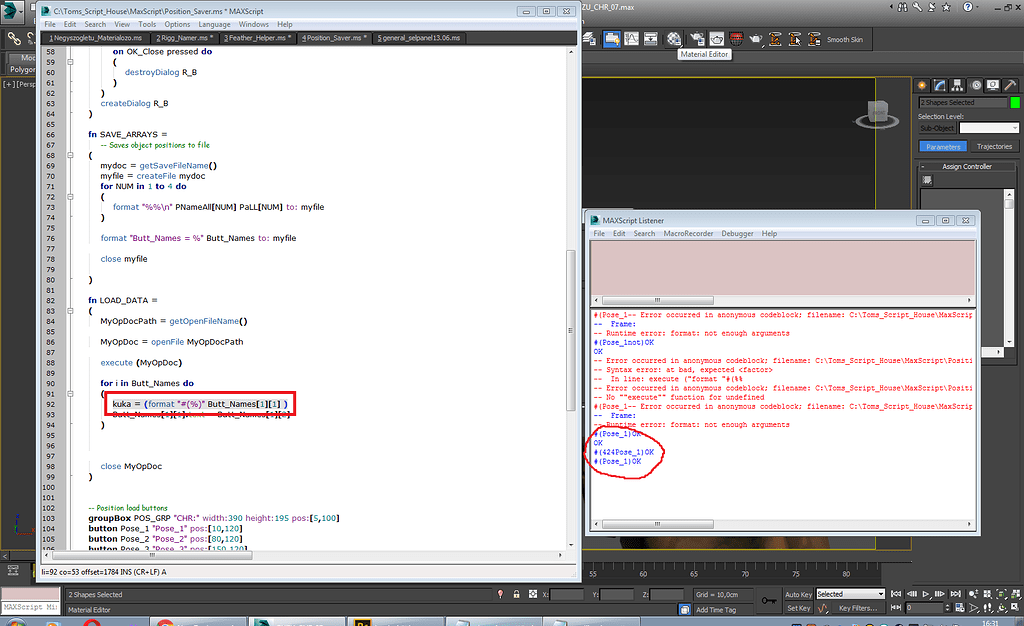 3DS Max, MaxScript string formatting problem - 3ds Max - Tech-Artists.Org