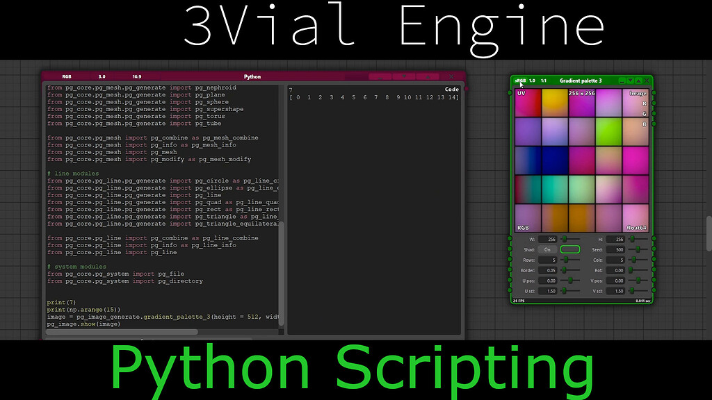 Implemented Node Based Python Scripting Editor In My Dcc Engine