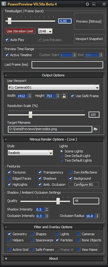 PowerPreview: High-Quality Nitrous Preview Tool - Coding - Tech-Artists.Org
