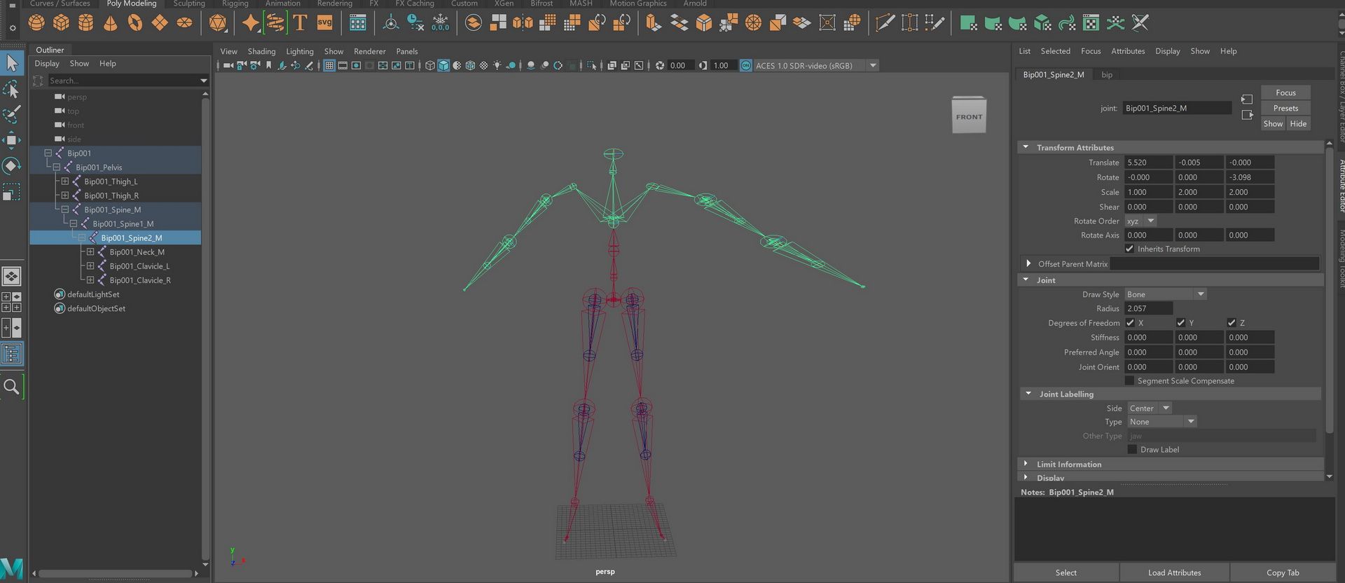 Maya, turn off Segment Scale Compensate and keep pose unchanged in python? - Maya - Tech-Artists.Org