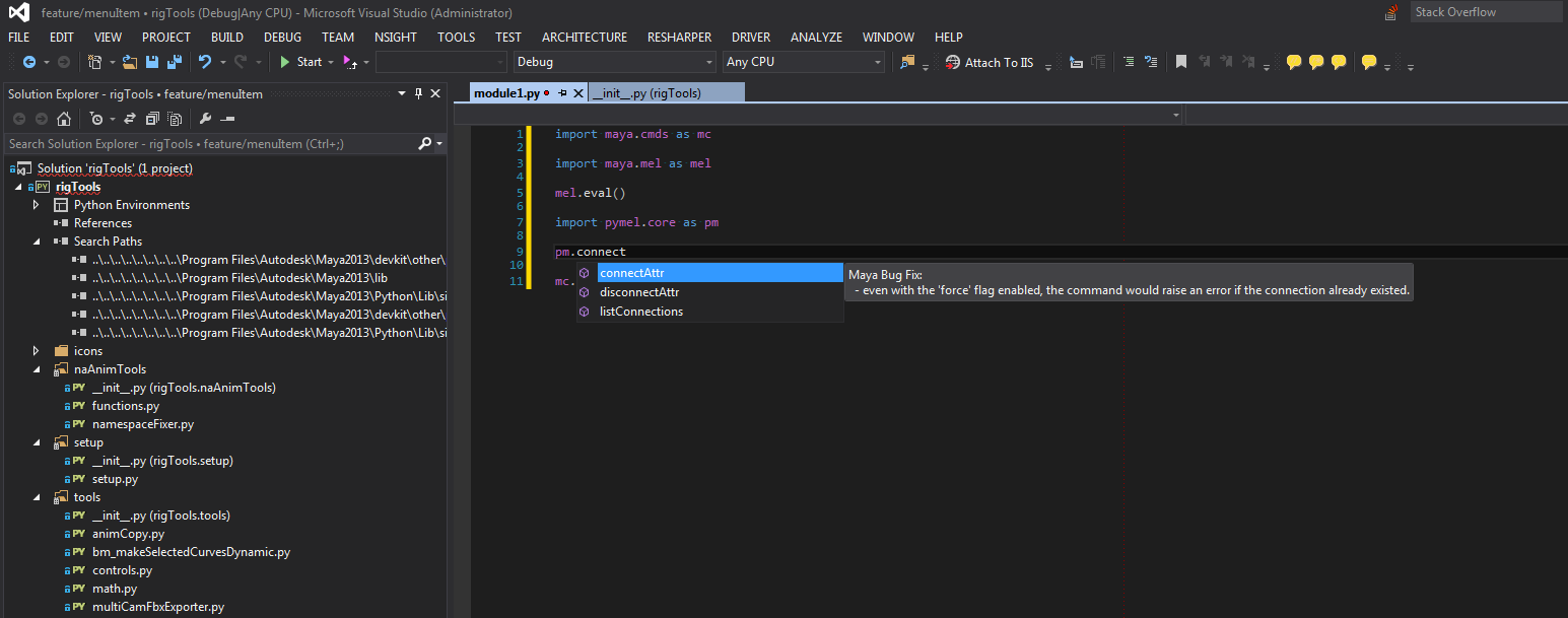 [PTVS][Maya][3ds max] Intellisense stops working after a while/other PTVS issues - Coding - Tech ...