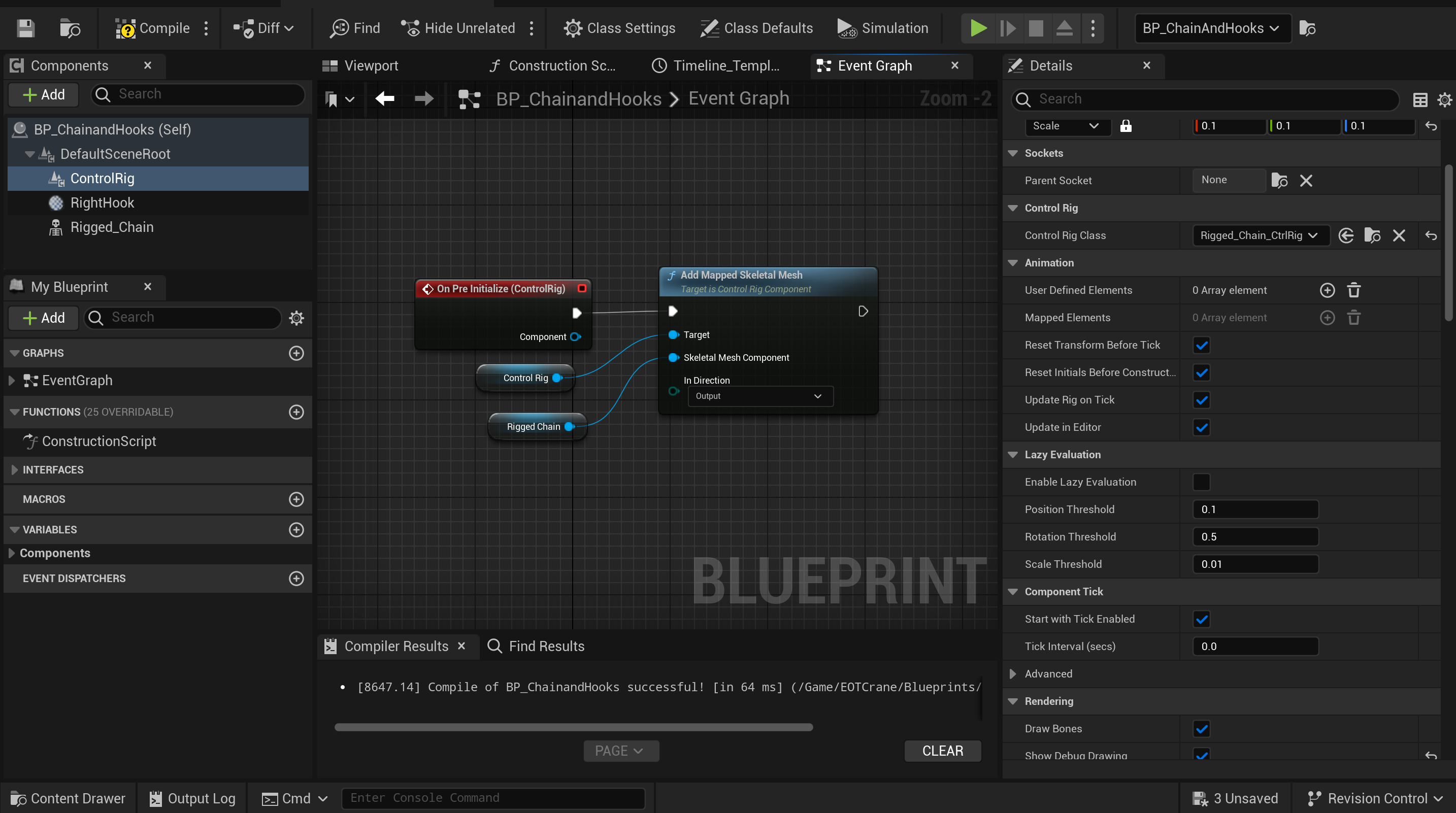 Unreal Engine - Attaching a chain to another object. - Coding - Tech-Artists.Org