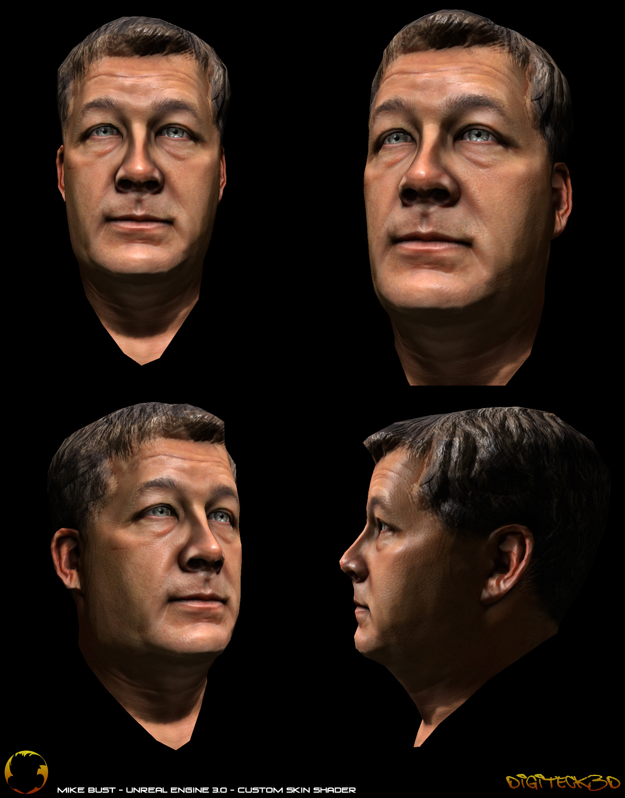 [UE3] Realistic Real-Time Skin Shader - Rigging - Tech-Artists.Org