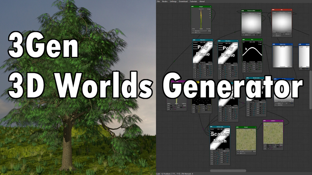 [Maya plug-in] 3Gen – 3D Worlds Generator (I’m trying to kickstart my ...
